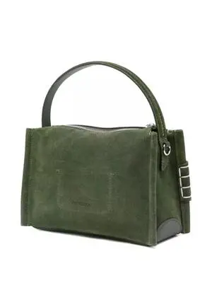 JW Anderson Loafer Top Handle Satchel - Green