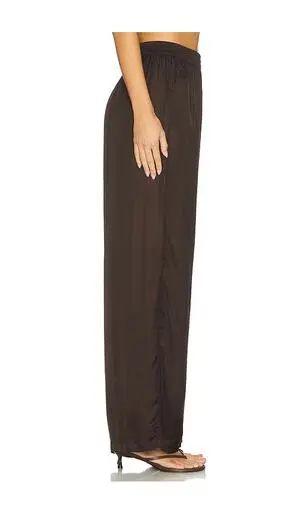 VITAMIN A Kami Satin-like Trousers