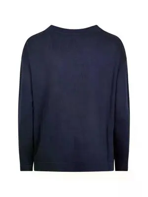 Max Mara Crew Neck Long Sleeve T-shirt