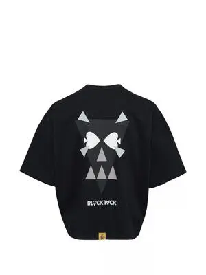 BLACKJACK Graphic Print T-shirt - Black
