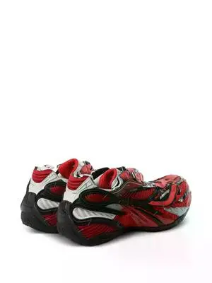Balenciaga Striped Lace-up Sneakers