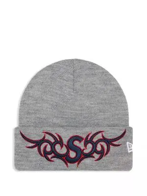Supreme X New Era S Beanie Hat - Grey