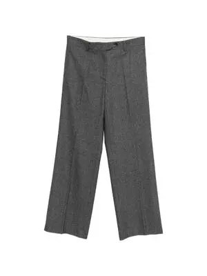 N°21 Herringbone Trousers - Grey