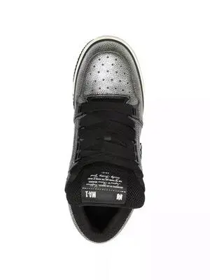 Amiri Pebbled Low-top Trainers
