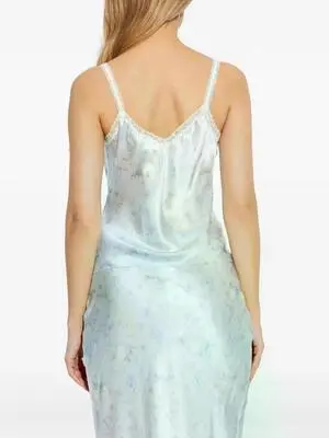 LoveShackFancy Lace Trim Floral Camisole