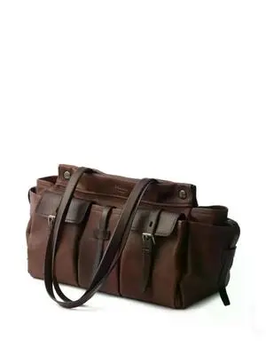 Prada Route Large Leather Tote Bag