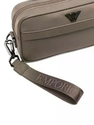 Emporio Armani Logo Strap Wash Bag