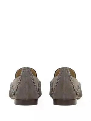 Giorgio Armani Slip-on Braided Loafers