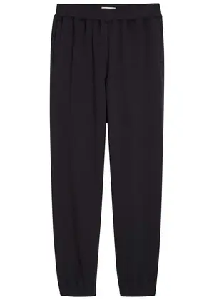 LITERARY SPORT Keri Cotton Sweatpants - Black