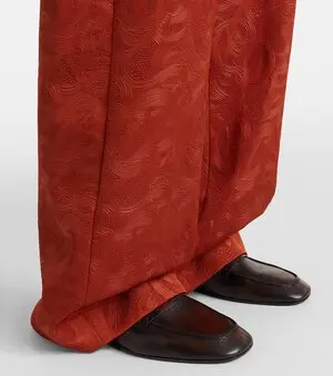 Dries Van Noten Leather Penny Loafers