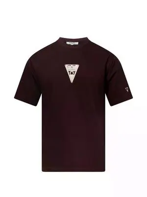 BLACKJACK Printed T-Shirt Brown