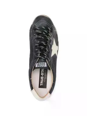 GOLDEN GOOSE True Star Suede Sneakers - Blue