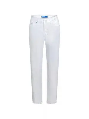 Karl Lagerfeld Tone Coated Five-pocket Jeans