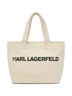 Karl Lagerfeld Large K/essential Logo Tote Bag - Neutrals