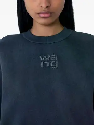 Alexander Wang Embroidered Logo Sweatshirt