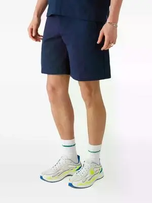Casablanca Navy Logo Pattern Shorts