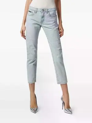 Philipp Plein Distressed Effect Boyfriend Jeans