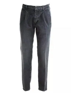 Incotex Pleated Jeans - Grey