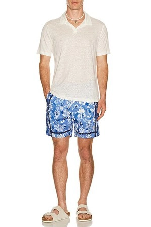 Agua Bendita Fredie Trunks - Blue