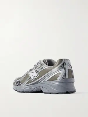 NEW BALANCE 740 Mesh And Rubber Trainers - Black