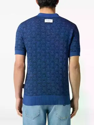 Philipp Plein Jacquard Monogram Cardigan