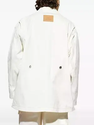 AMI Paris Shirt Jacket With Chest Pocket