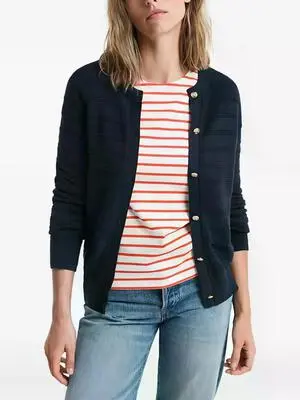 Gant Button-fastening Cardigan - Blue
