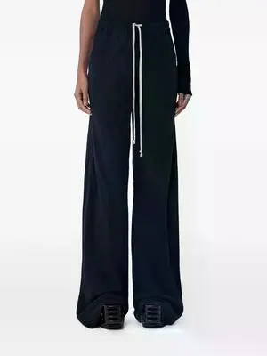 Rick Owens Drawstring Wide-leg Trousers - Black