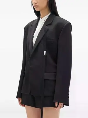 ANN DEMEULEMEESTER Susa Floral-appliqué Fitted Jacket