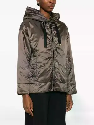 Max Mara Hooded Zip Jacket