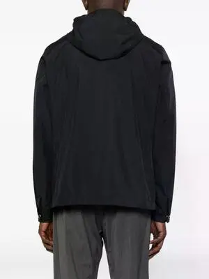 MOORER Hooded Jacket With Button Fastening