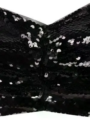 Simone Rocha Sequined Strapless Top
