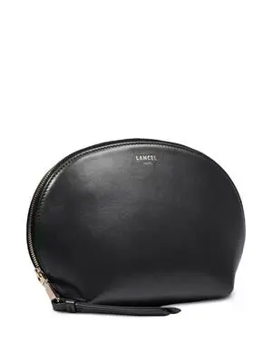 LANCEL Origami Zip Clutch Bag - Black