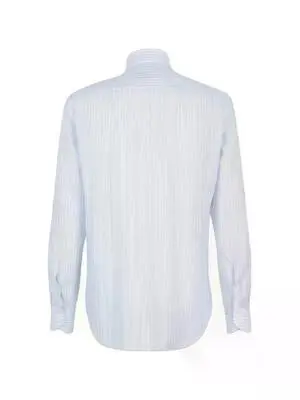 Canali Striped Shirt - Blue