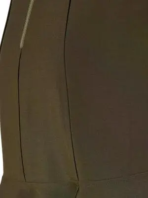 Fendi Sleeveless Flounce Hem Maxi Dress
