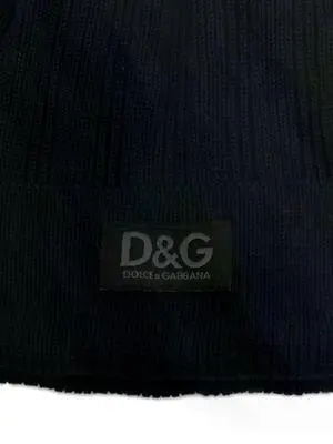 Dolce & Gabbana 2000s Logo Patch Beanie