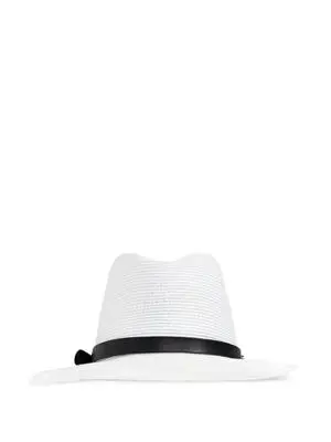 Emporio Armani Wide Brim Fedora Hat