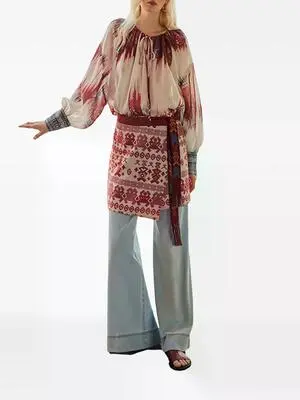 Devotion Aria Patterned Blouse