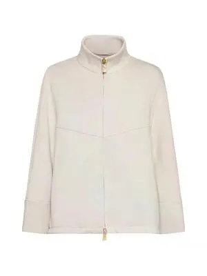 ELENA MIRÒ Zip Collar Jacket
