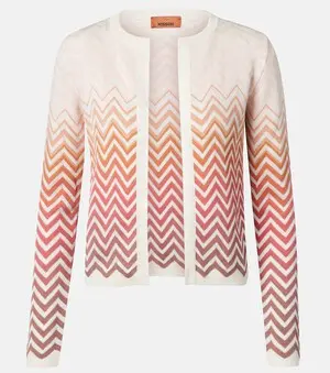 Missoni Zigzag Cotton-blend Cardigan - Multicoloured