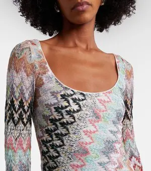 Missoni Zigzag Lame Maxi Dress