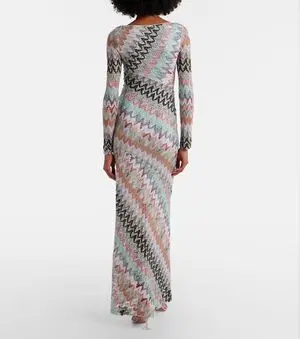 Missoni Zigzag Lame Maxi Dress