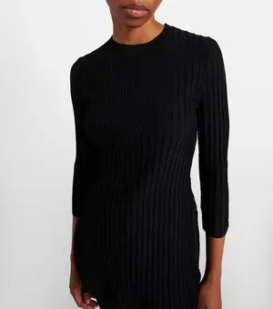 Max Mara Ribbed Knit Top