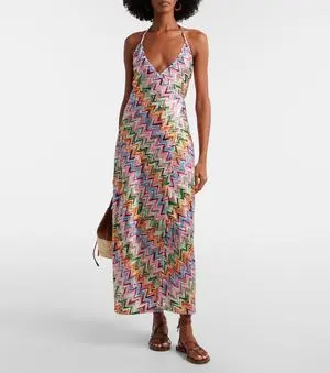 Missoni Zigzag Midi Dress - Multicoloured