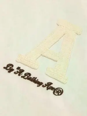 AAPE BY *A BATHING APE Appliqué T-shirt - Neutrals