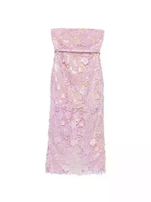 Retrofete Rowena Lace Midi Dress
