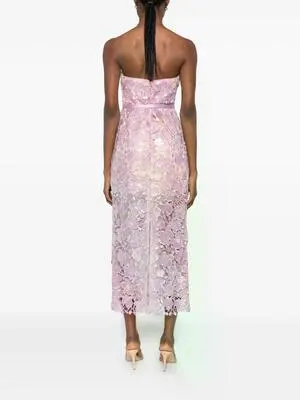 Retrofete Rowena Lace Midi Dress