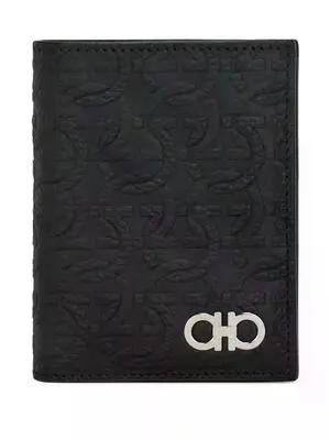 FERRAGAMO Embossed Gancini Wallet