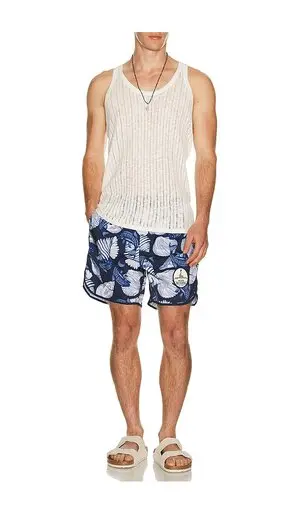 Agua Bendita Liam Swim Trunks - Blue