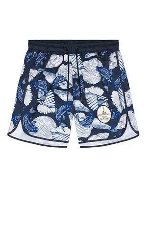 Agua Bendita Liam Swim Trunks - Blue